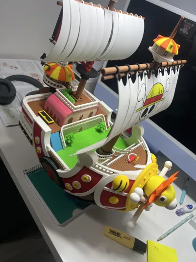 Thousand Sunny (Restored from Oda's Original Drawings) - Free 3D Print ...