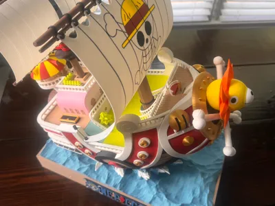 Thousand Sunny (Restored from Oda's Original Drawings) - Free 3D Print ...