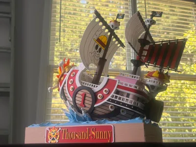 Thousand Sunny (Restored from Oda's Original Drawings) - Free 3D Print ...