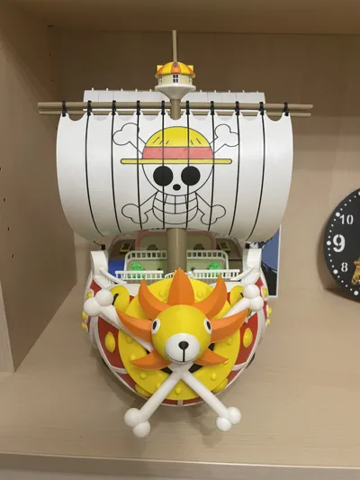 Thousand Sunny (Restored from Oda's Original Drawings) - Free 3D Print ...