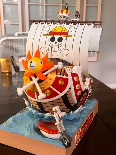 Thousand Sunny (Restored from Oda's Original Drawings) - Free 3D Print ...