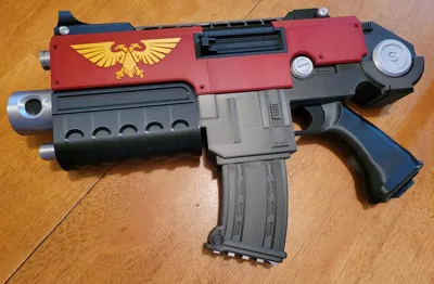 Warhammer 40K Bolter/Boltgun - Free 3D Print Model - MakerWorld