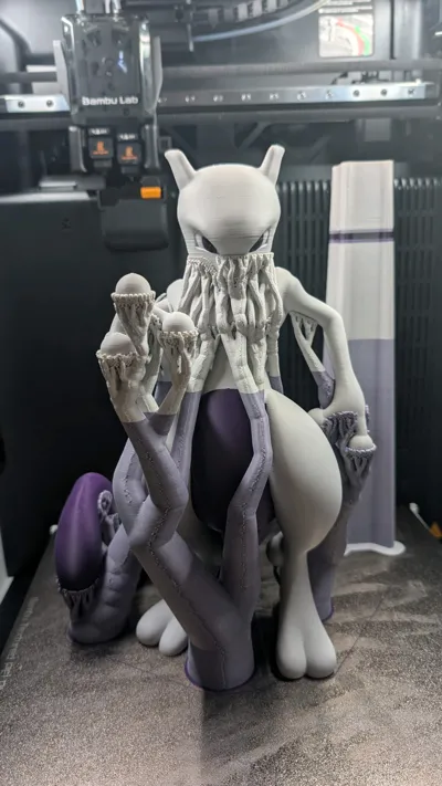 Mewtwo Multicolor by entroisdimensions_figurine MakerWorld: Download ...