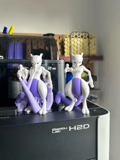 Mewtwo Multicolor by entroisdimensions_figurine MakerWorld: Download ...