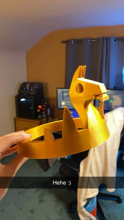 Fortnite Victory Crown v.2 - High Resolution - Free 3D Print Model ...