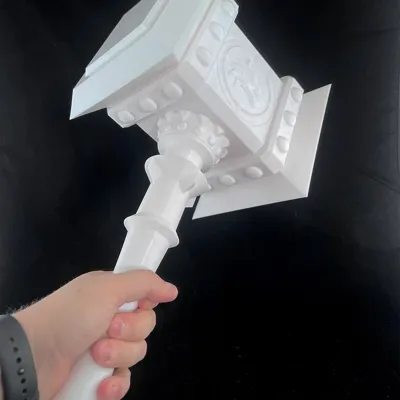 World Of Warcraft Doomhammer by Llambda MakerWorld: Download Free 3D Models