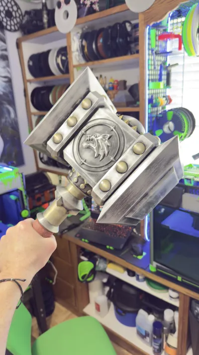 World Of Warcraft Doomhammer by Llambda MakerWorld: Download Free 3D Models