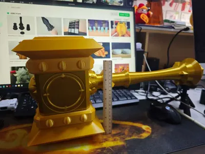World Of Warcraft Doomhammer by Llambda MakerWorld: Download Free 3D Models