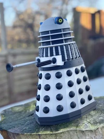 Multi-Colour Classic Dalek - 1/6 Scale by Edward Felix MakerWorld ...