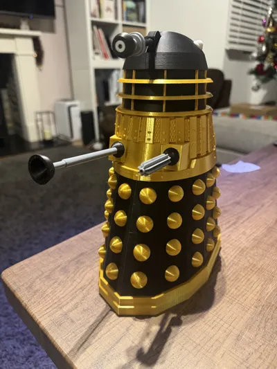 Multi-Colour Classic Dalek - 1/6 Scale by Edward Felix MakerWorld: Download Free 3D Models
