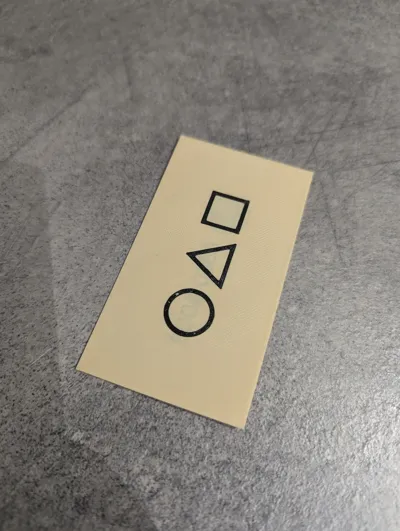 Squid Game 2 card by pyog3d MakerWorld: Download Free 3D Models