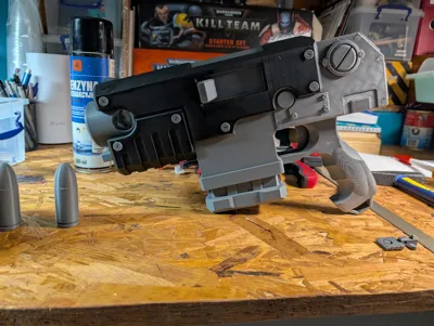 WH40K - Bolt Pistol V2 - Primaris Space Marine by ratjob - MakerWorld