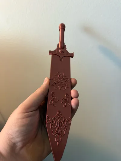Fantasy Dagger + Ornate Sheath by ConDC MakerWorld: Download Free 3D Models