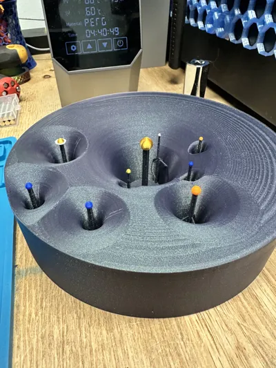 Solar System with Gravity Wells by krayt dragon MakerWorld: Download ...