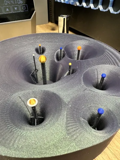 Solar System with Gravity Wells by krayt dragon MakerWorld: Download ...