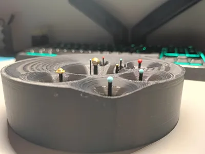 Solar System with Gravity Wells by krayt dragon MakerWorld: Download ...