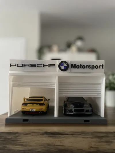 Slot Car garage 132 1:32 - Free 3D Print Model - MakerWorld