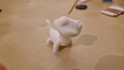 Frozen 2 Elsa Bruni Fire Lizard - Free 3D Print Model - MakerWorld