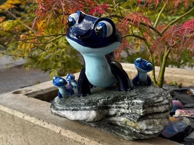 Frozen 2 Elsa Bruni Fire Lizard - Free 3D Print Model - MakerWorld
