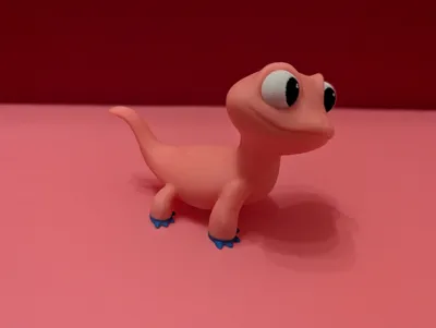 Frozen 2 Elsa Bruni Fire Lizard by pietschie MakerWorld: Download Free ...