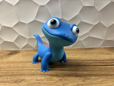 Frozen 2 Elsa Bruni Fire Lizard by pietschie MakerWorld: Download Free ...