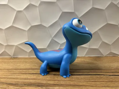 Frozen 2 Elsa Bruni Fire Lizard by pietschie MakerWorld: Download Free ...
