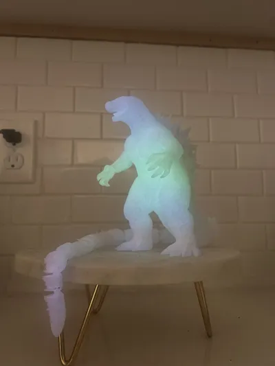 Godzilla (cola articulada) por 3D Fun MakerWorld: Descarga Modelos 3D ...