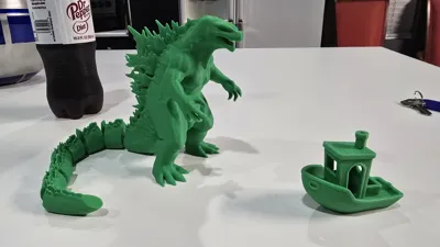 Godzilla (cola articulada) por 3D Fun MakerWorld: Descarga Modelos 3D ...