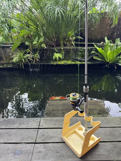 Fishing Rod Holder by 生命即创造 - MakerWorld