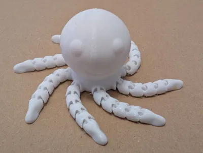 Happy Little Flexi Octopus by Paulies Prints MakerWorld: Download Free ...