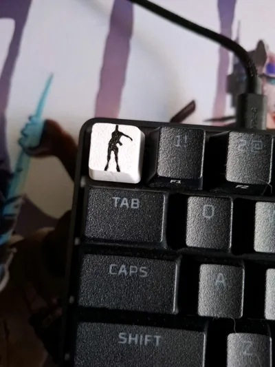 Fortnite mechanic key caps by DavbenneMakerWorld: Download Free 3D Models