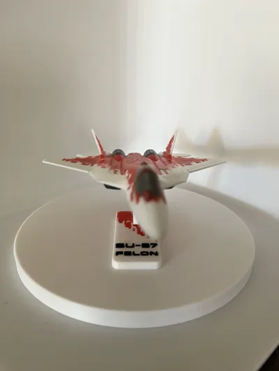 Su-57 Felon Plane Kit Card by pbbence1994 MakerWorld: Download Free 3D ...