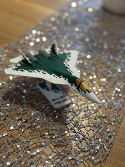 Su-57 Felon Plane Kit Card by pbbence1994 MakerWorld: Download Free 3D ...