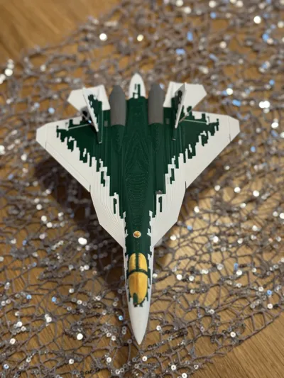 Su-57 Felon Plane Kit Card by pbbence1994 MakerWorld: Download Free 3D ...