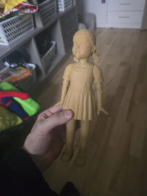 Squid Game Doll by Pau MakerWorld: Download Free 3D Models