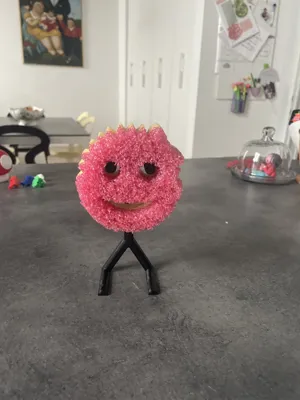 Scrub Daddy or Mommy stickman stand/holder by Yocc_88 MakerWorld ...