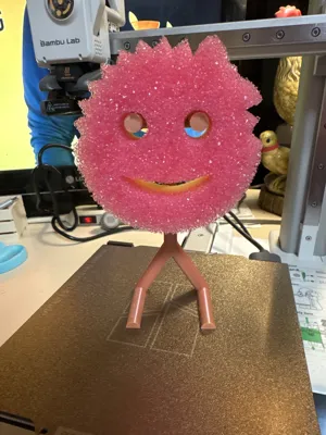 Scrub Daddy or Mommy stickman stand/holder by Yocc_88 MakerWorld ...