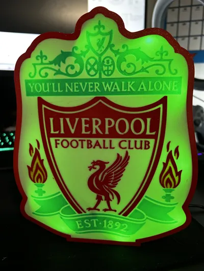 EPL - Liverpool Lightbox by Jandaa - MakerWorld