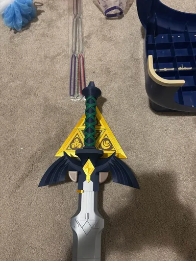 Master Sword Wall Mount by Neebick MakerWorld: Download Free 3D Models
