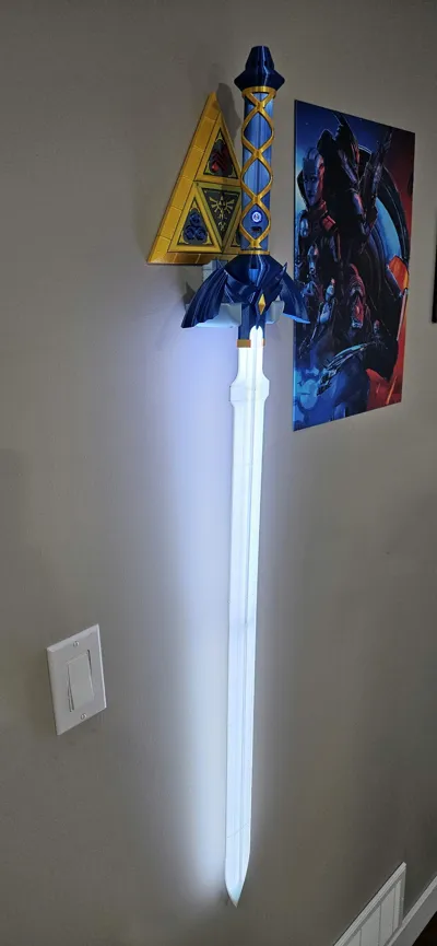 Master Sword Wall Mount by Neebick MakerWorld: Download Free 3D Models