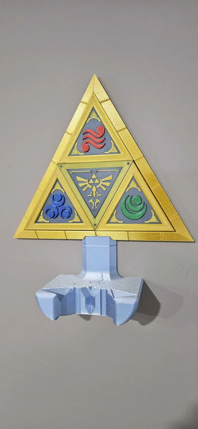 Master Sword Wall Mount by Neebick MakerWorld: Download Free 3D Models