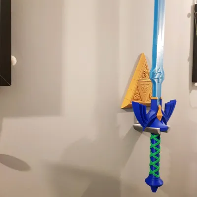Master Sword Wall Mount by NeebickMakerWorld: Download Free 3D Models
