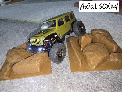 SCX24 Rock Crawler Obstacle by oldtechweck MakerWorld: Download Free 3D ...