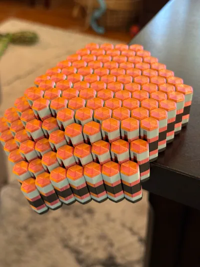 Sliding Hex Fidget Toy - BIG PRINT! by JMedow MakerWorld: Download Free ...