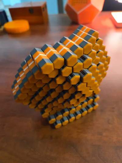 Sliding Hex Fidget Toy - BIG PRINT! by JMedow MakerWorld: Download Free ...