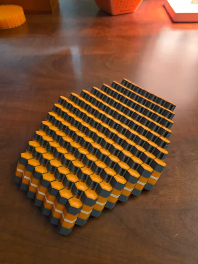 Sliding Hex Fidget Toy - BIG PRINT! by JMedow MakerWorld: Download Free ...