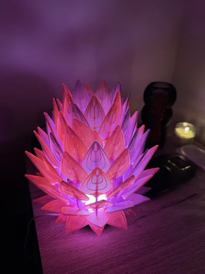 Prisma Petal - Bambu Lab LED Kit Version by Modular Mapping MakerWorld: Download Free 3D Models