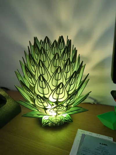 Prisma Petal - Bambu Lab LED Kit Version by Modular Mapping MakerWorld: Download Free 3D Models