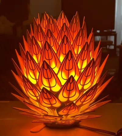Prisma Petal - Bambu Lab LED Kit Version by Modular Mapping MakerWorld: Download Free 3D Models