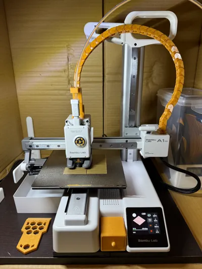 A1 mini X-axis Cable Chain by 二狗不是狗 MakerWorld: Download Free 3D Models